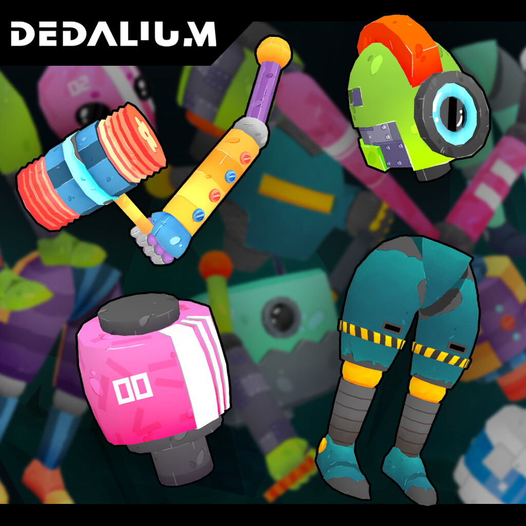 ArtStation - DEDALIUM - Guardians starting pieces