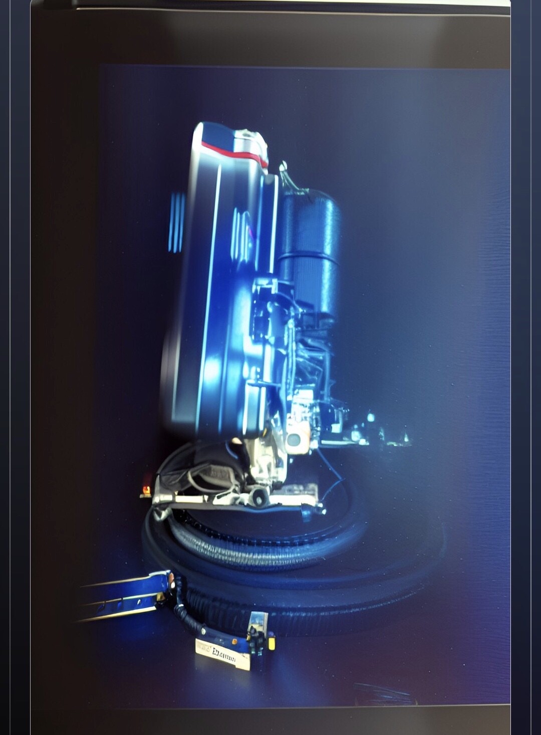 ArtStation - alien technologies 3d mockup