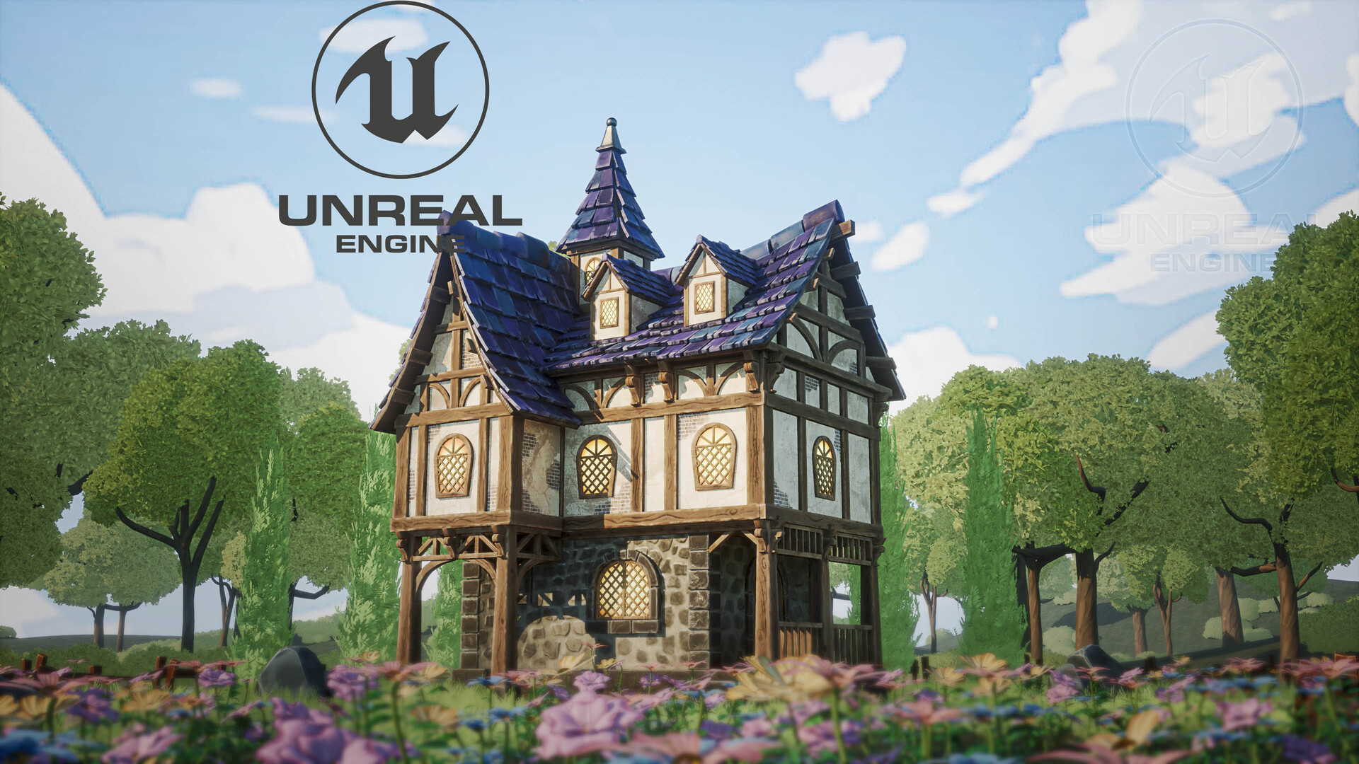 ArtStation - Medieval stylized house