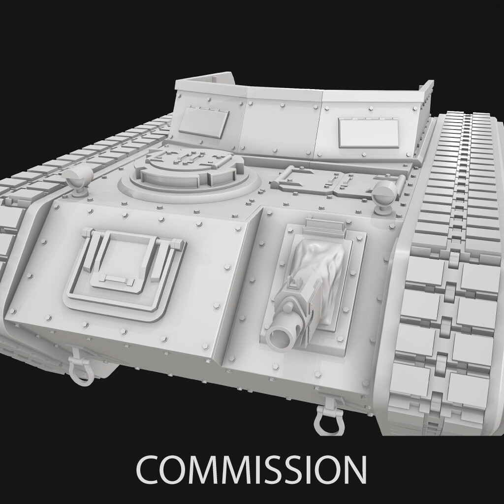 ArtStation - Salamander Command APC - HP