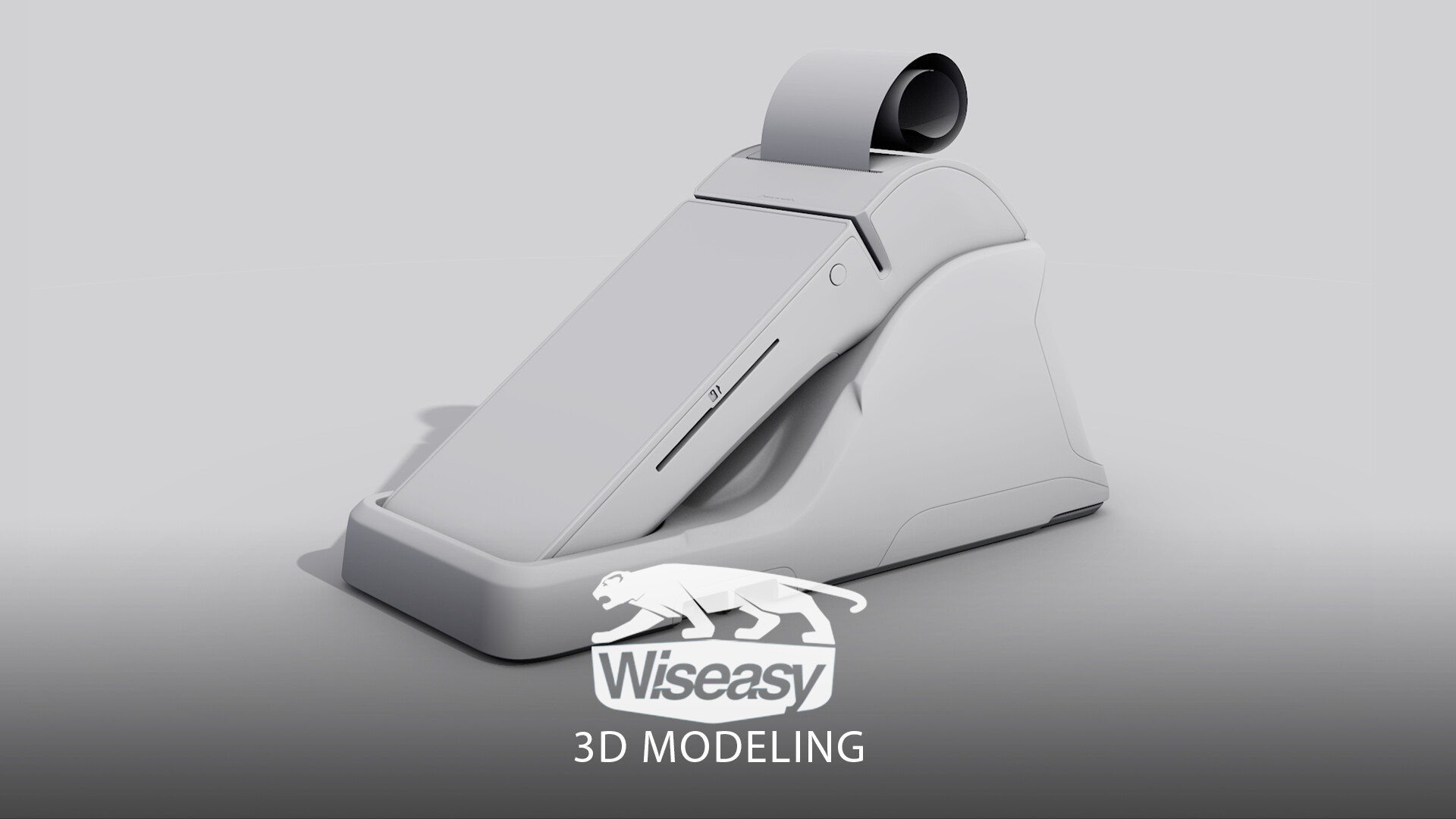 ArtStation - 3d modeling Wiseasy P3 EMV Android POS and Charging Cradle ...