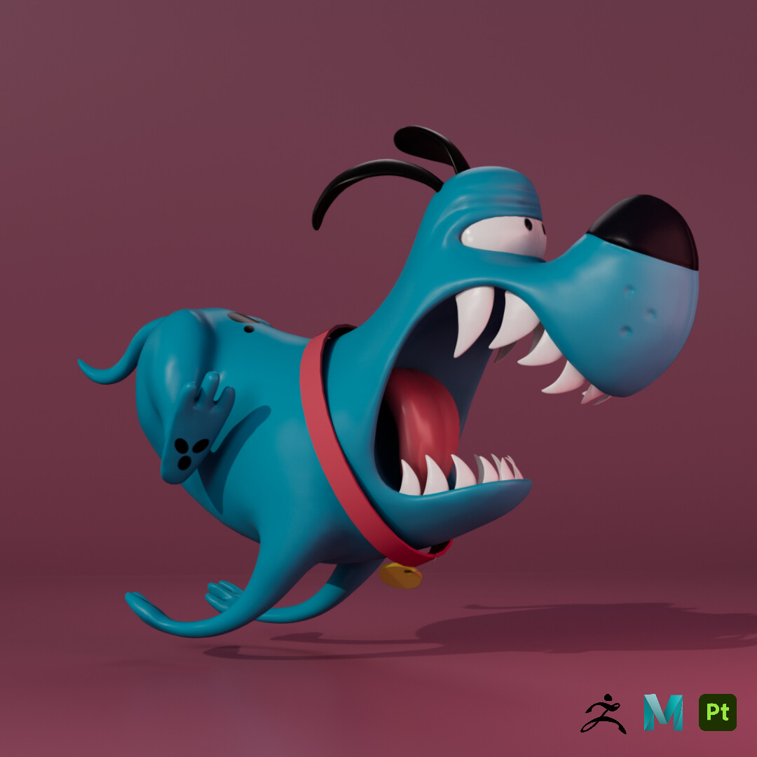 ArtStation - Dog 3D