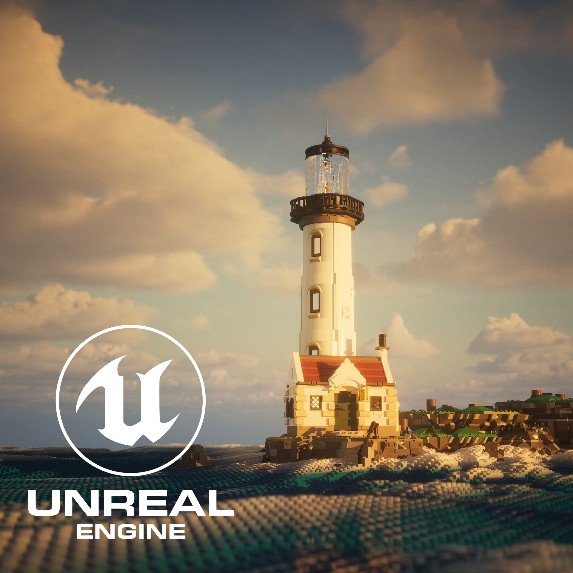 ArtStation - Lego Lighthouse - Unreal Engine 5.1