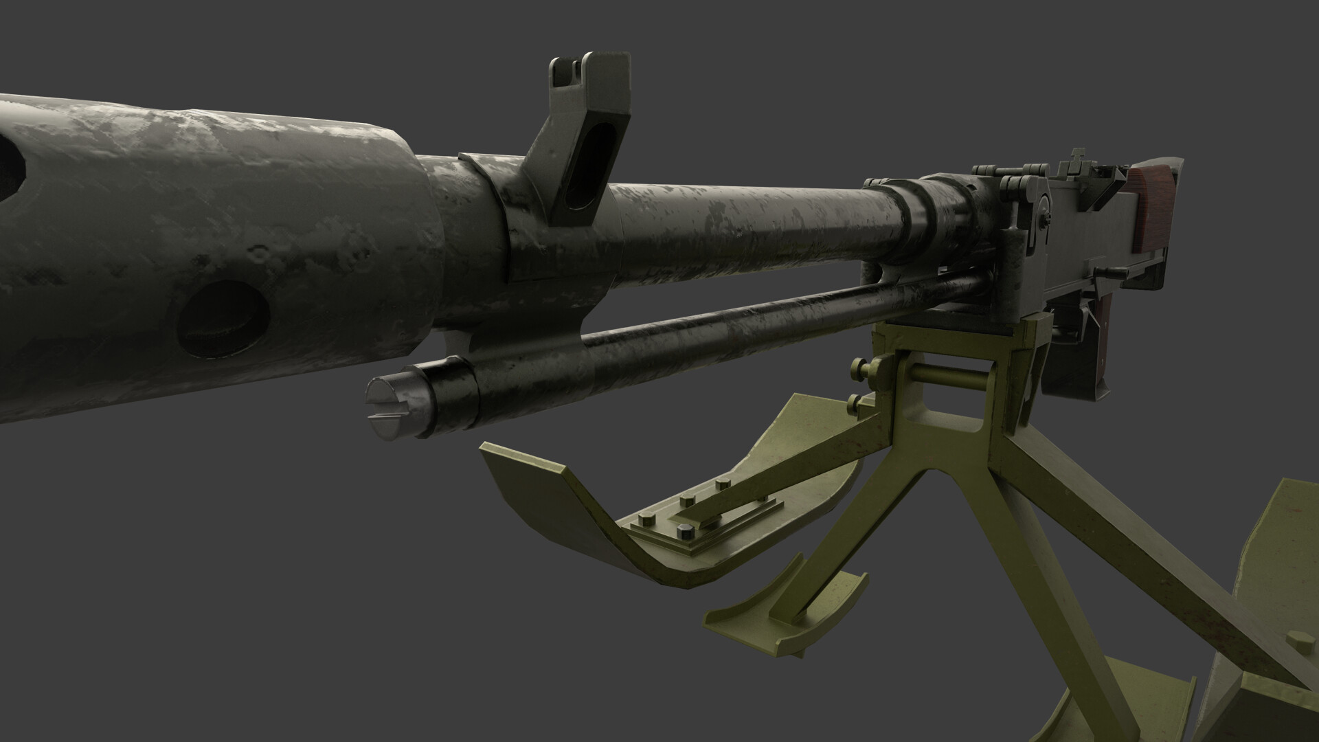 ArtStation - Lahti Ant-Tank Rifle