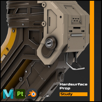 ArtStation - Hardsurface Prop - Study