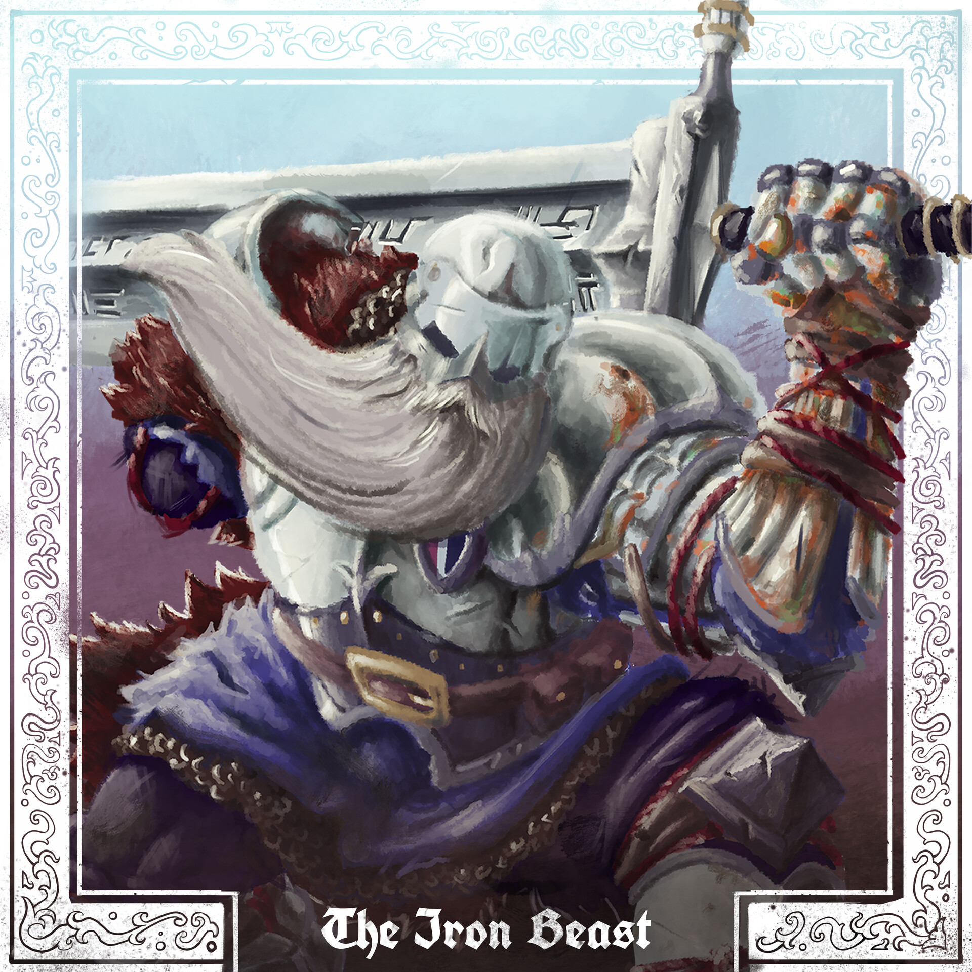 ArtStation - The Iron Beast