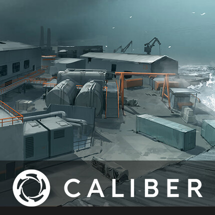 ArtStation - Caliber - MAPS - Amal Harbor - Concept Art