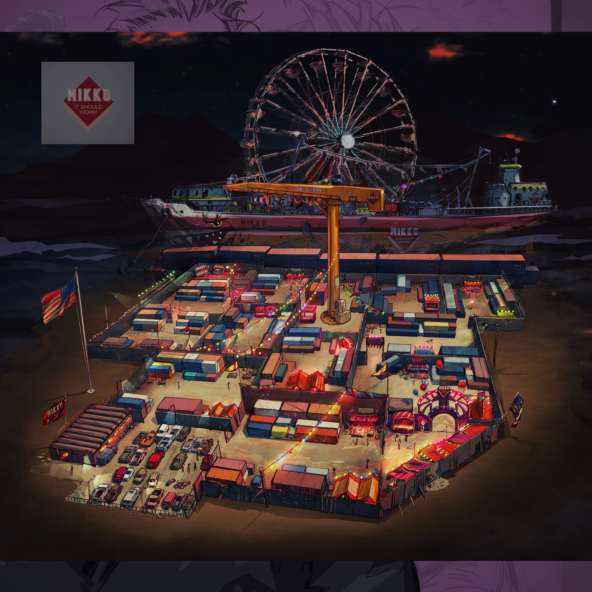 ArtStation - Concept Art- Fun Park