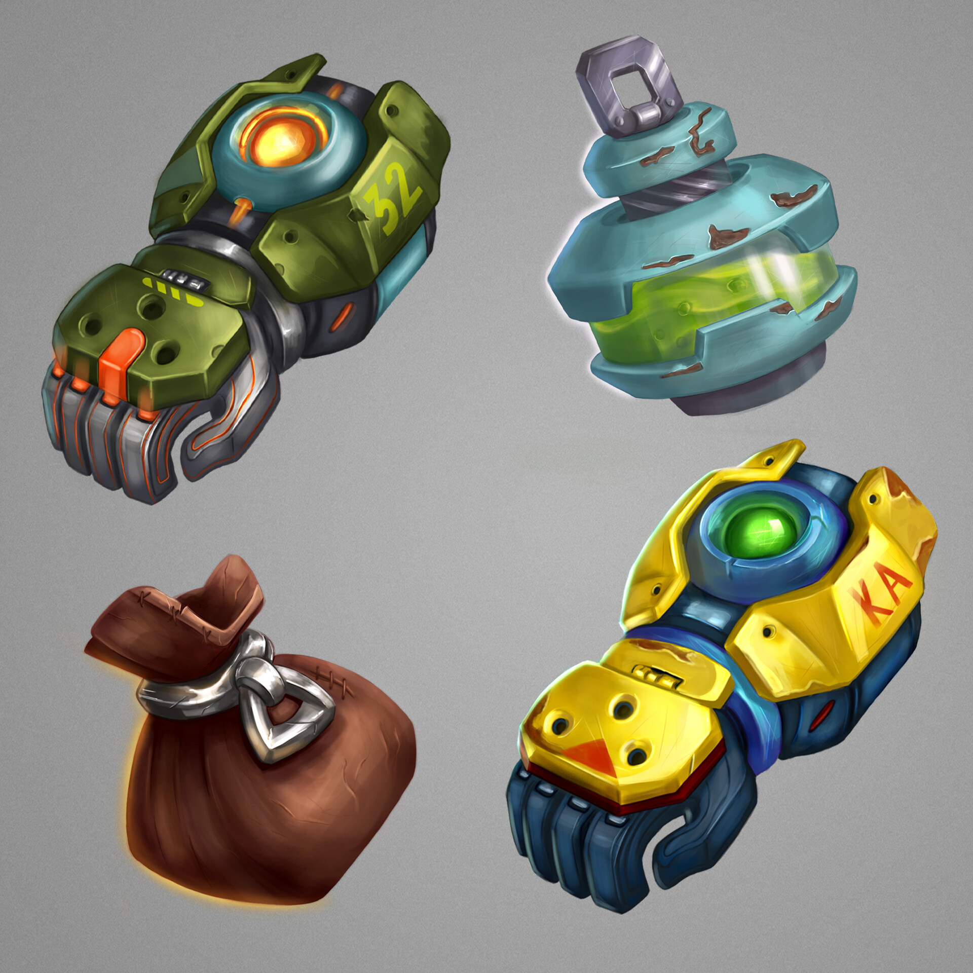 ArtStation - Materials Drawing