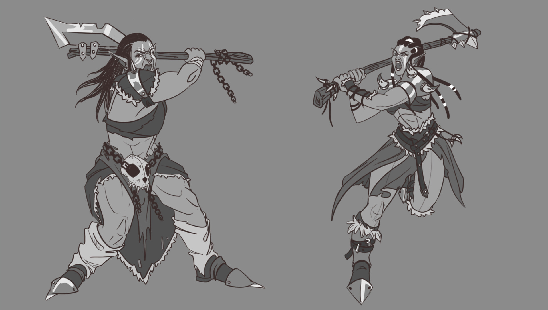 ArtStation - Sketch Orc