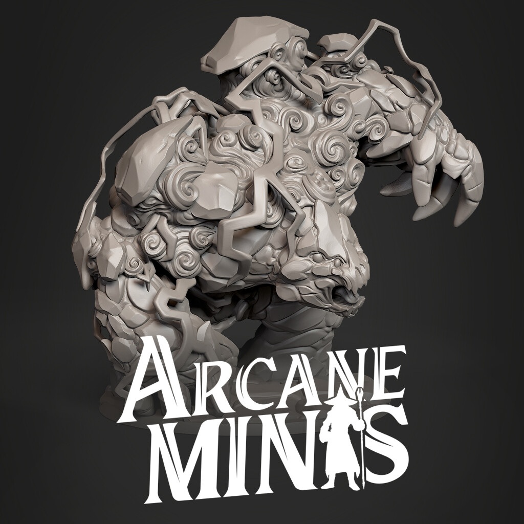 ArtStation - Convergence Storm Elemental