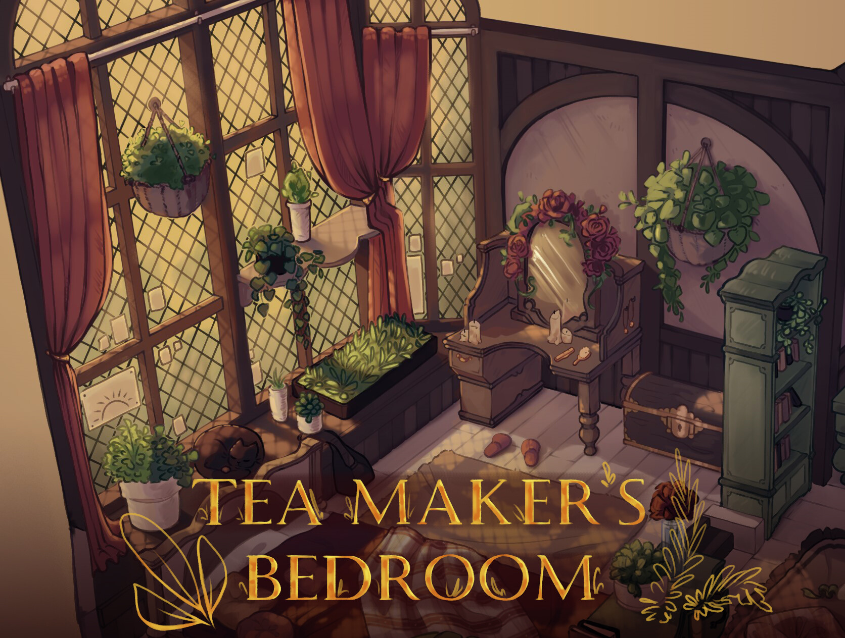 ArtStation - Tea maker's bedroom