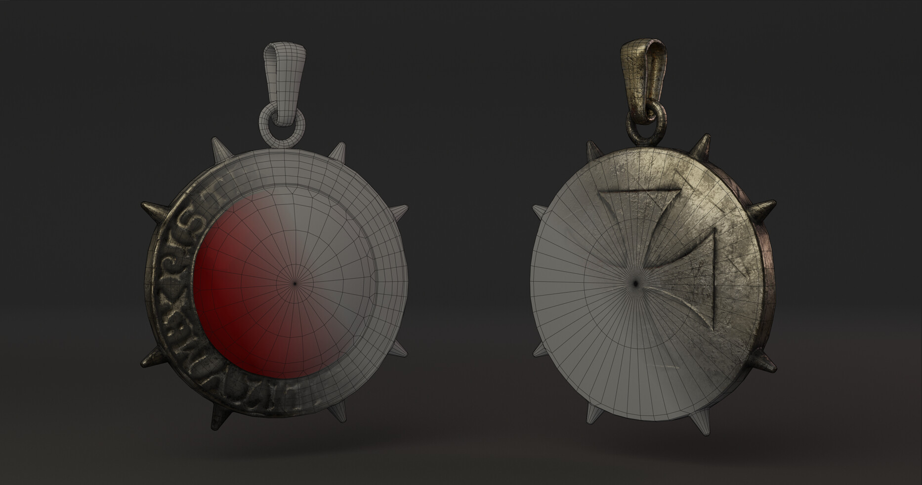 ArtStation - Knight Templar Medallion