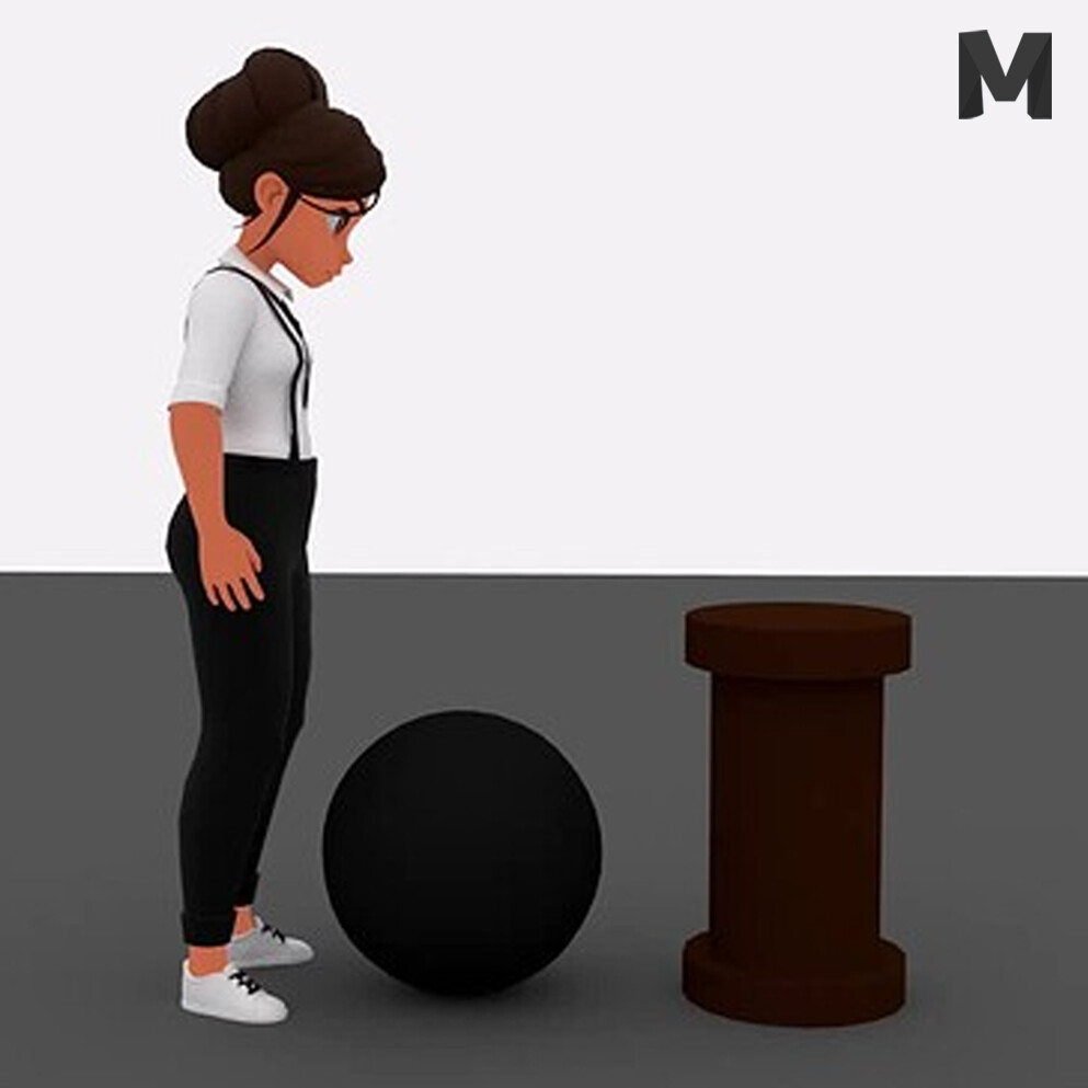 ArtStation - Heavy Ball Lifting Animation