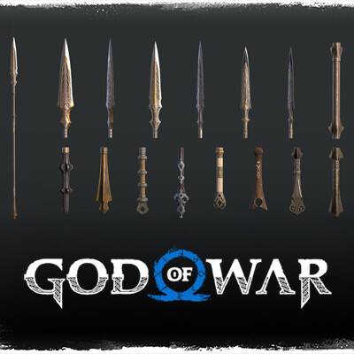 ArtStation - Player weapons, shield weapons