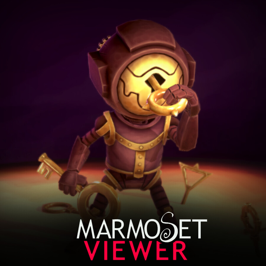 ArtStation - LOCK - 3D Game Character