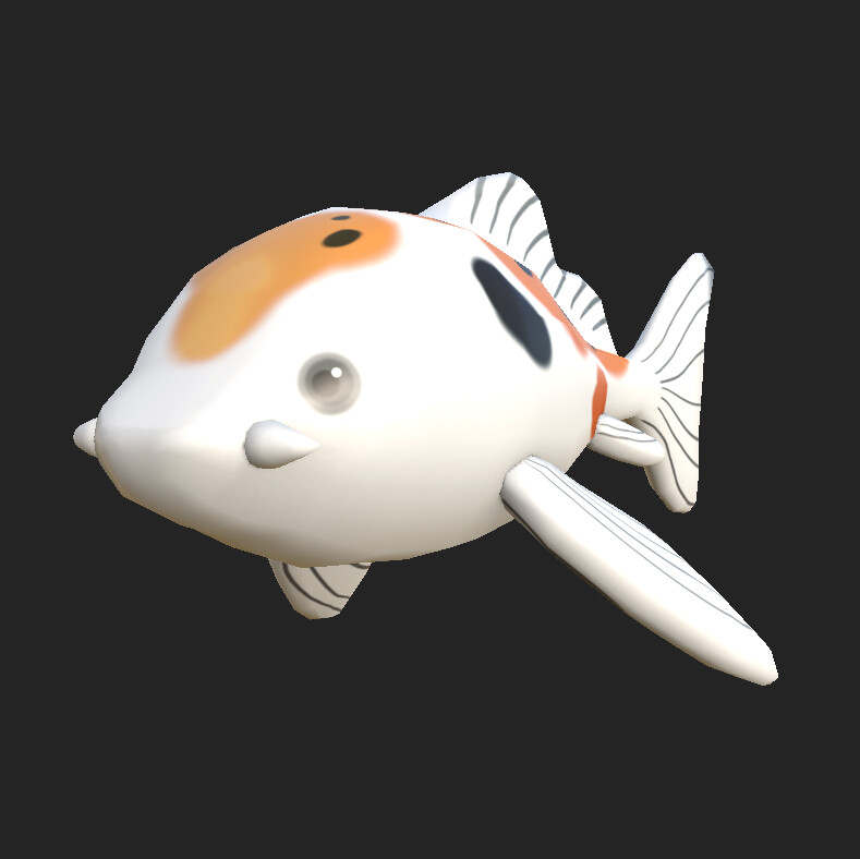 ArtStation - Yunoia: Koi Fish Model