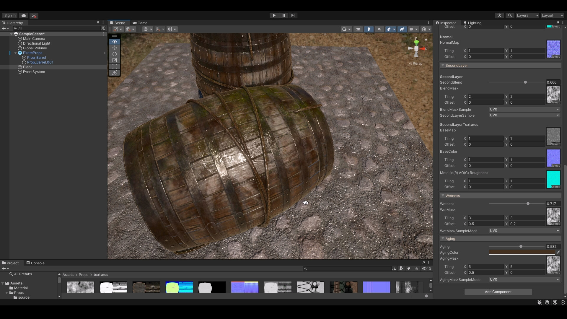 ArtStation - Unity generic opaque shader with multiple layer blending