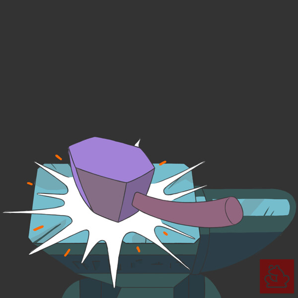 ArtStation - Anvil strike UI Animation