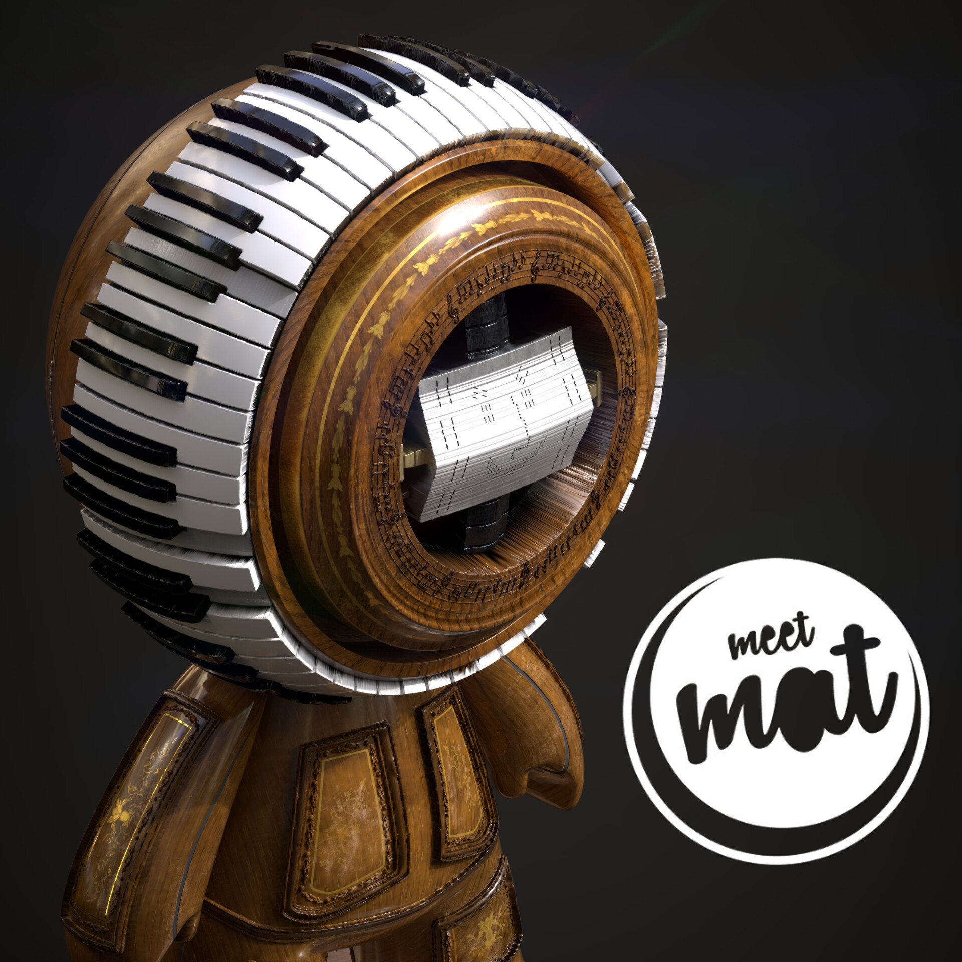 ArtStation - Meet Mat Challenge | Yzoki Piano