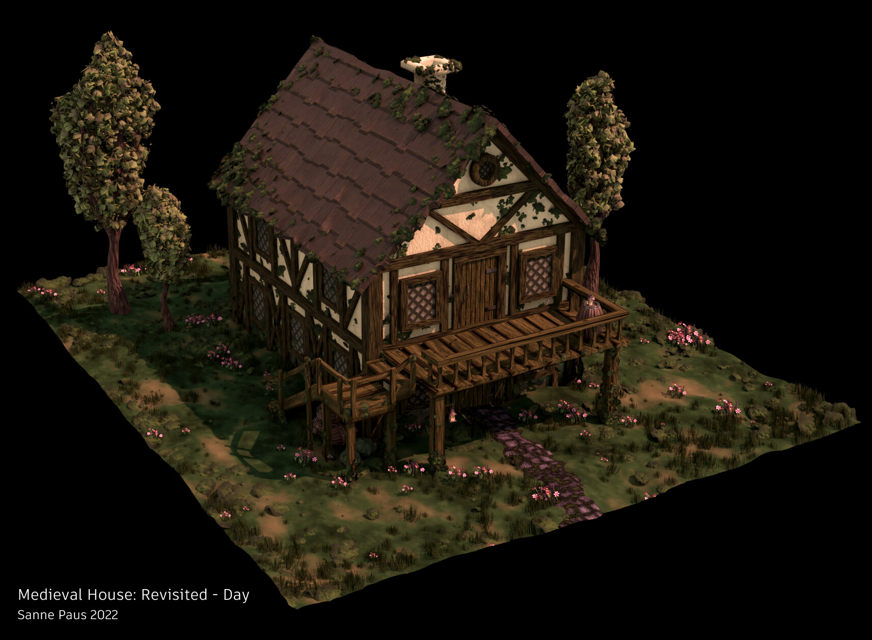 ArtStation - Medieval House: Revisited