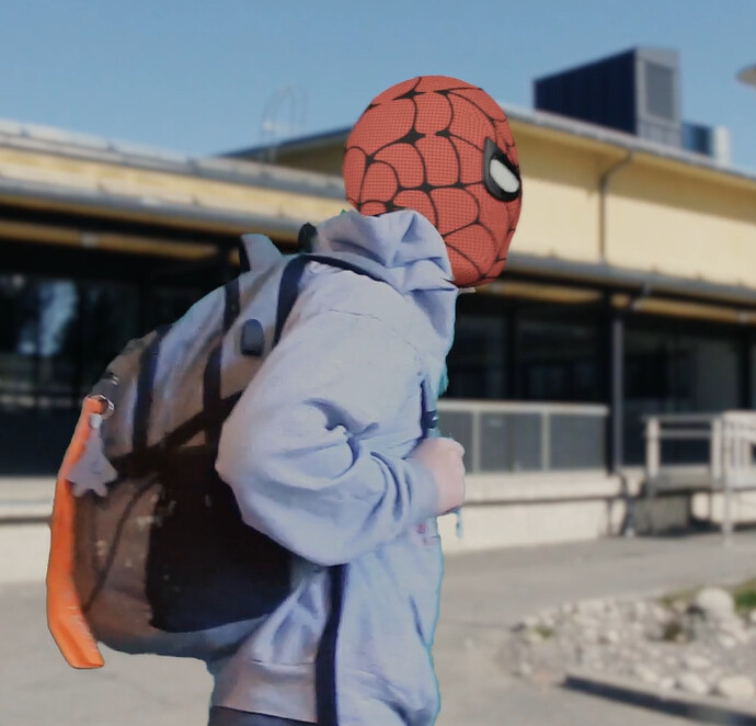 ArtStation - Spiderman Mask VFX Test