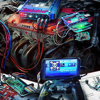 ArtStation - Engine Bay Mods