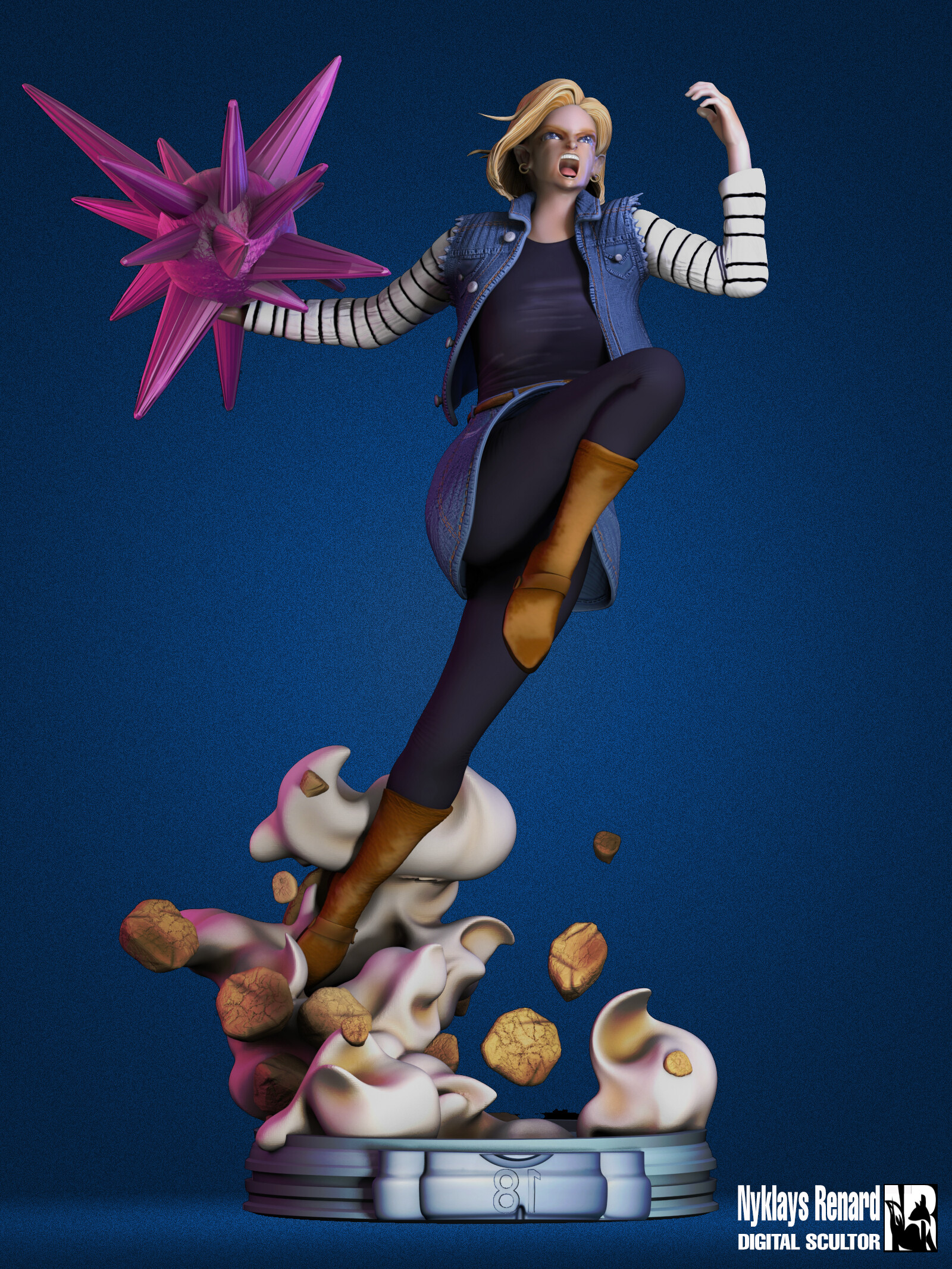 ArtStation - Android Number 18