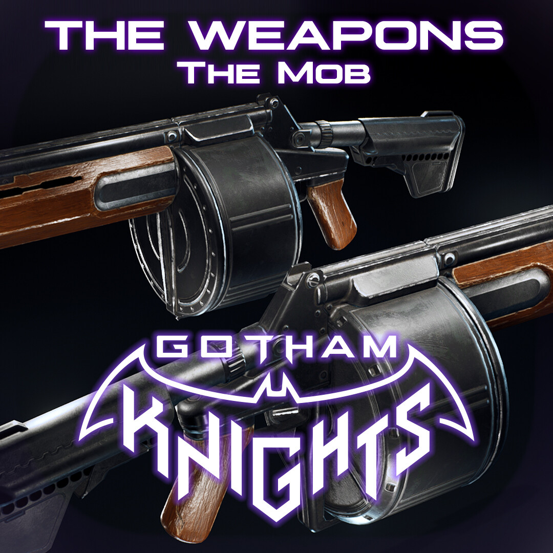Sam Couture - Gotham Knights - Mob and Kane Security Weapons