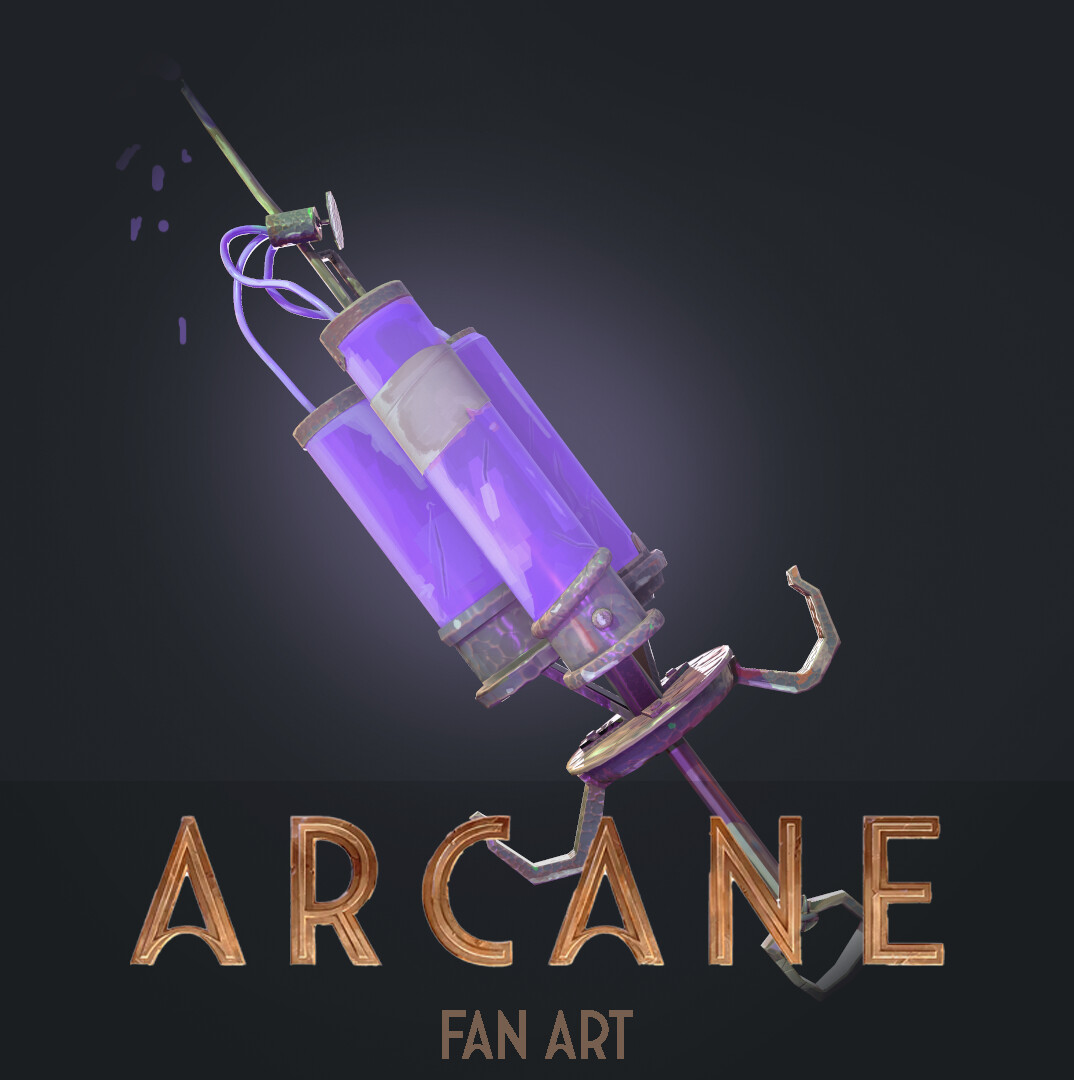 ArtStation - Arcane 3D Props / fan art