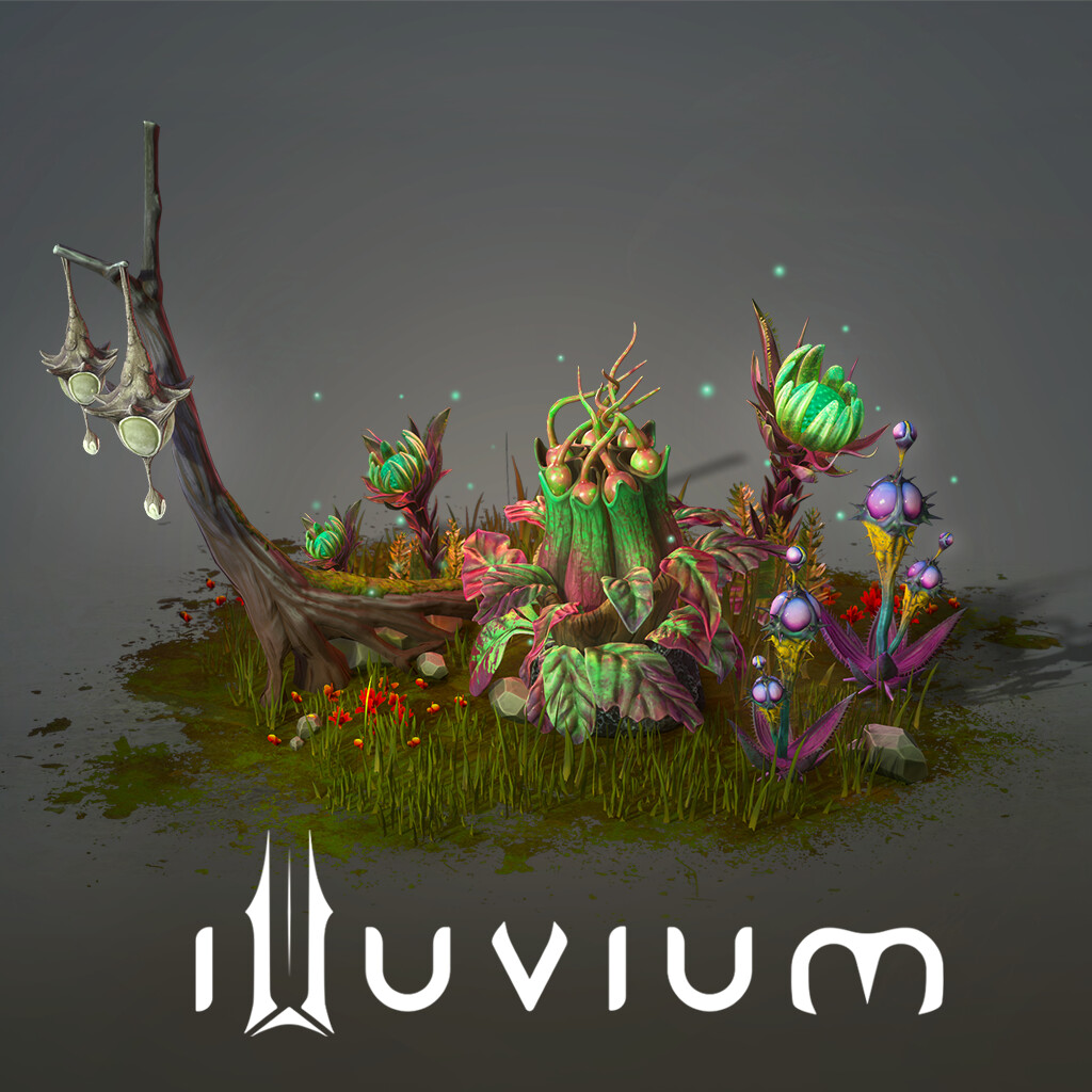 Thunder Cloud Studio - Illuvium - Medium Plants
