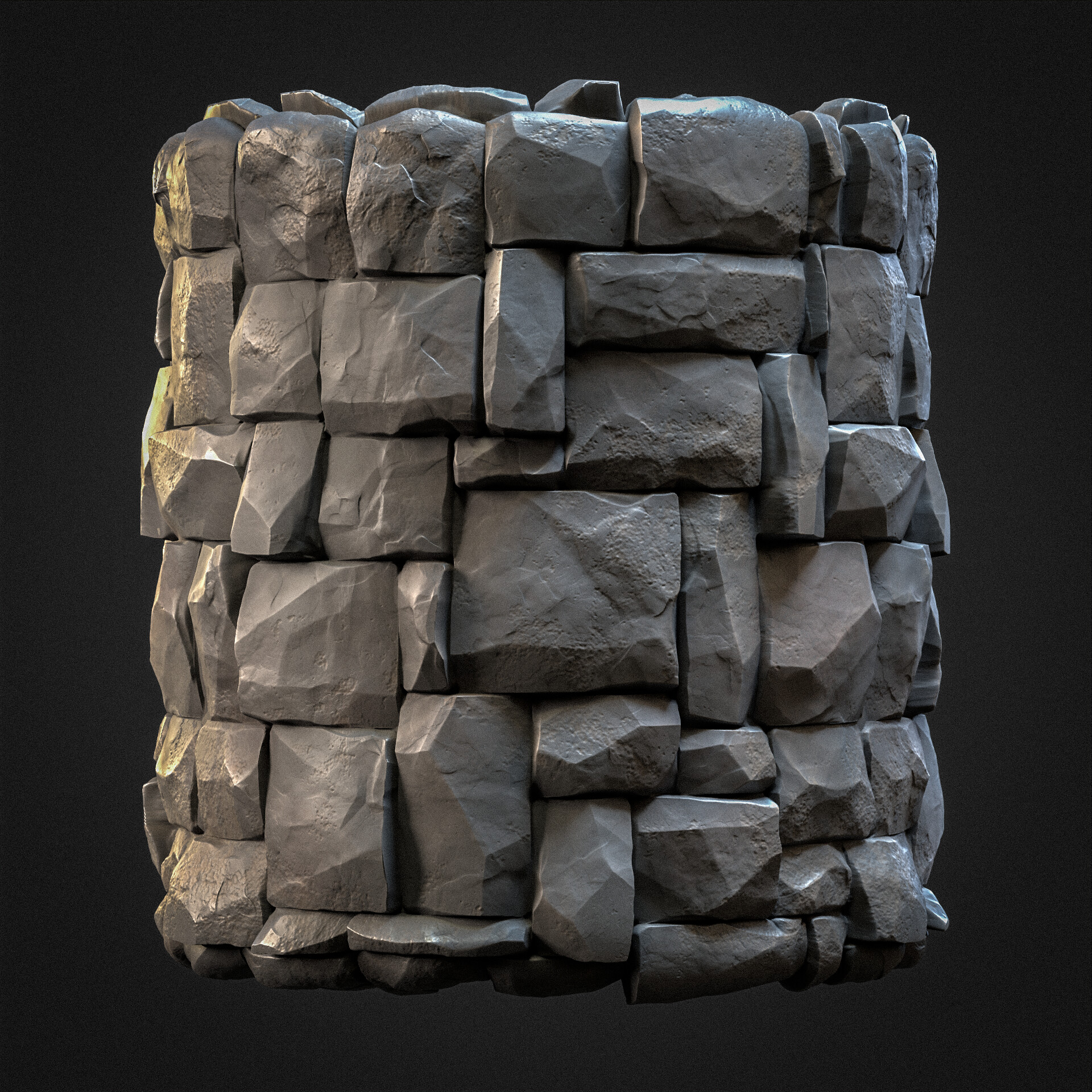 ArtStation - Stylized stone