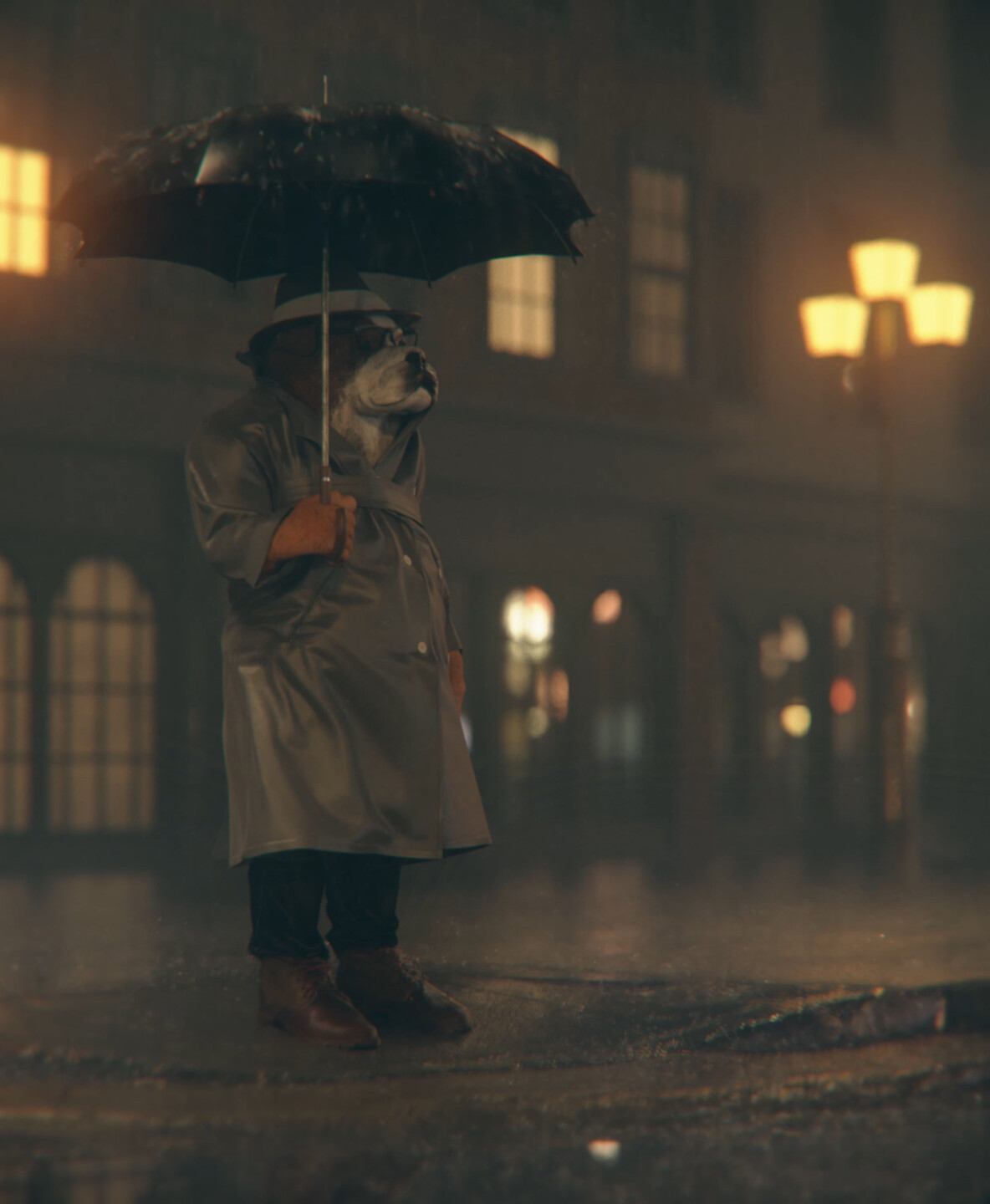 ArtStation - Rainy Dog