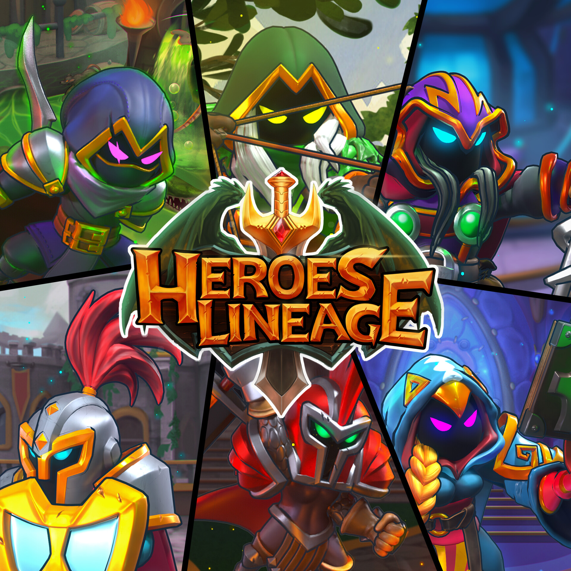 ArtStation - Heroes Lineage Characters