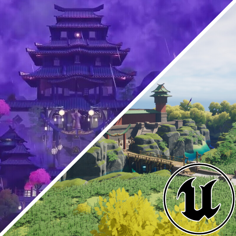 ArtStation - Temple in the Forrest - Cosplay SM2023