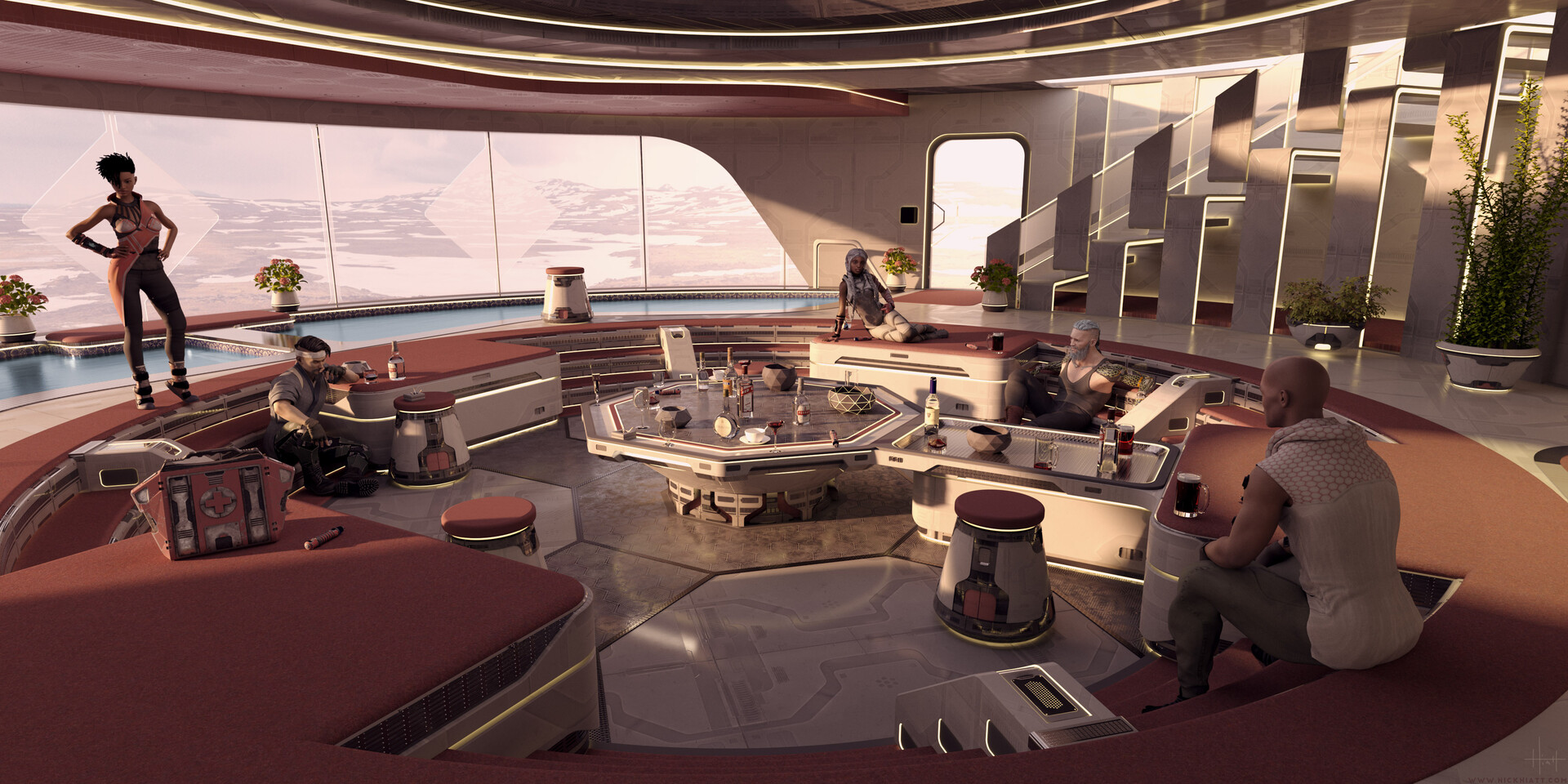 ArtStation - 'Party Pad'