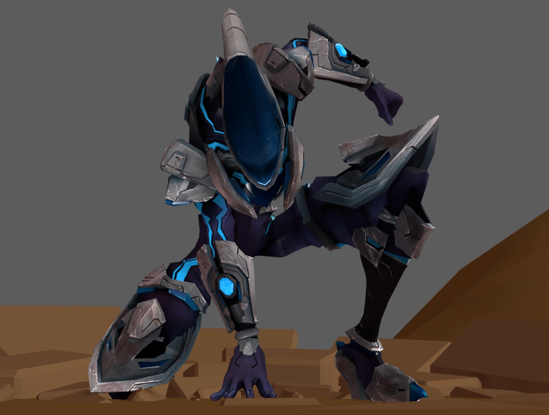 ArtStation - A Galactic Warrior's Animation