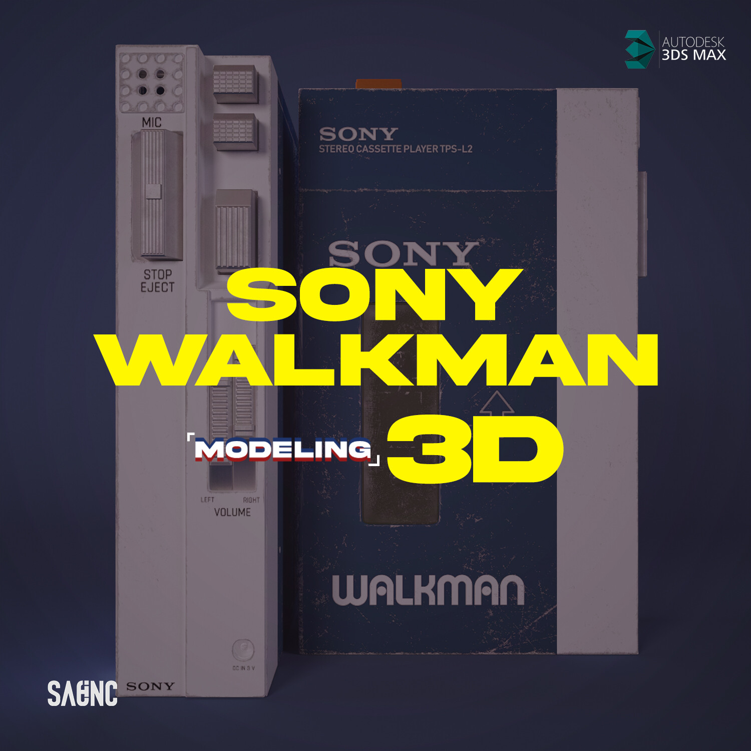 ArtStation - Sony Walkman 3D Modeling
