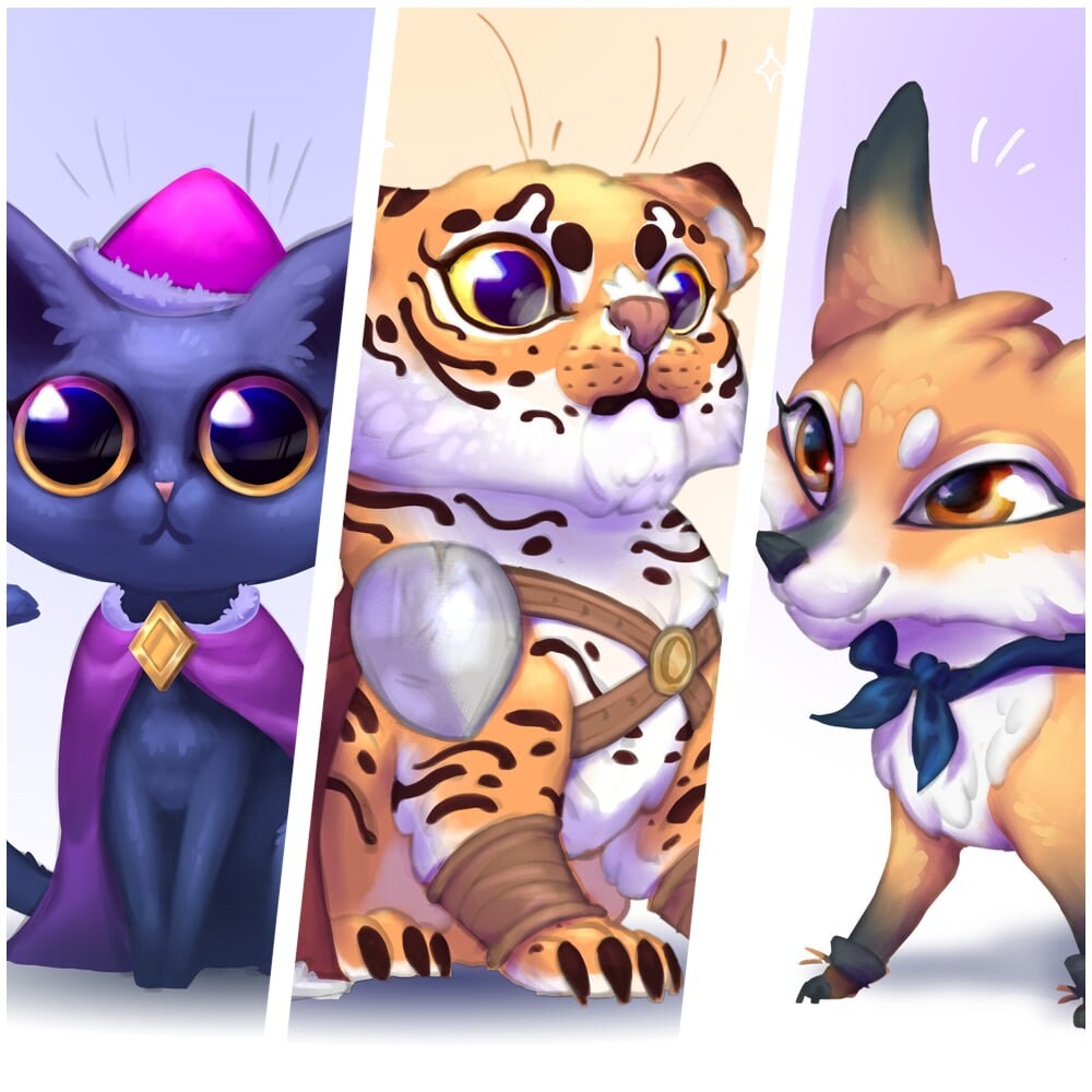 ArtStation - Cute animals