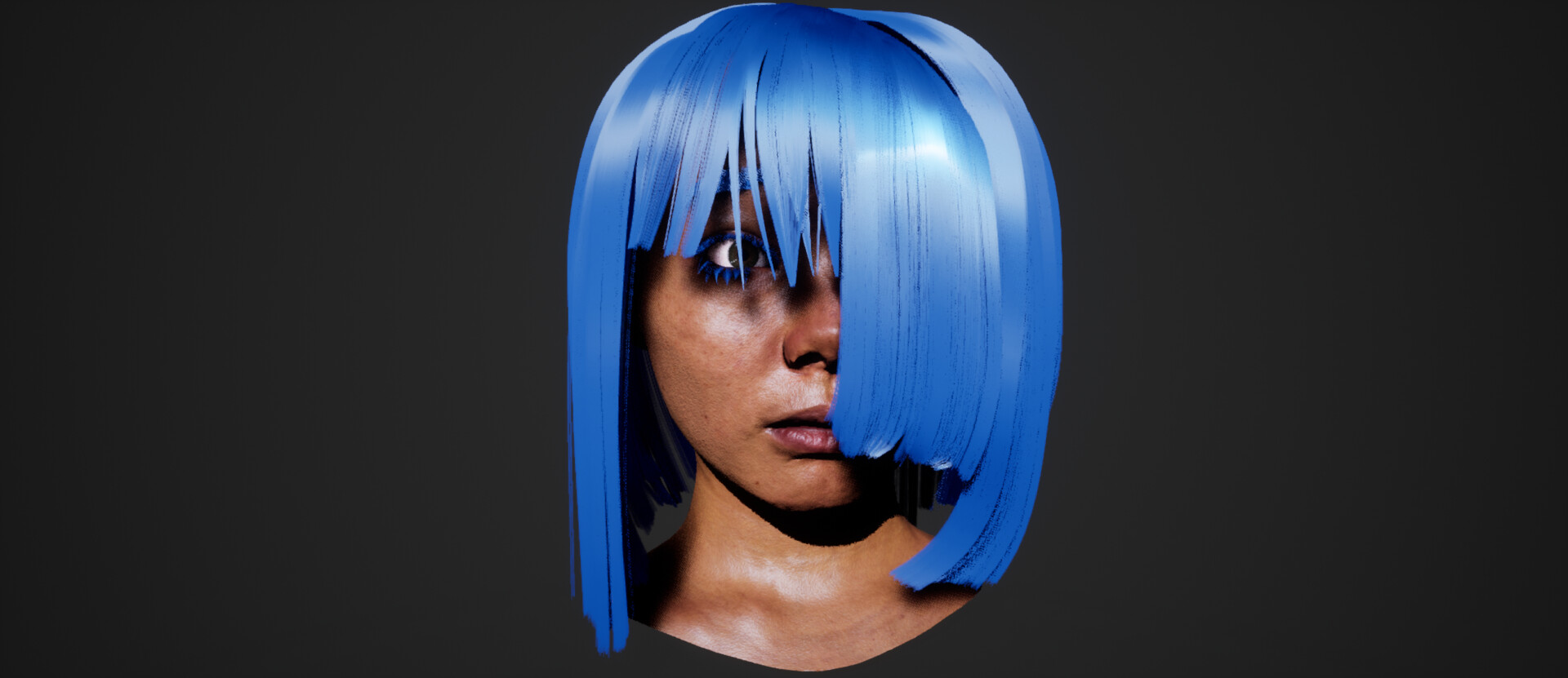 ArtStation - Face Scan Model and Xgen Practice