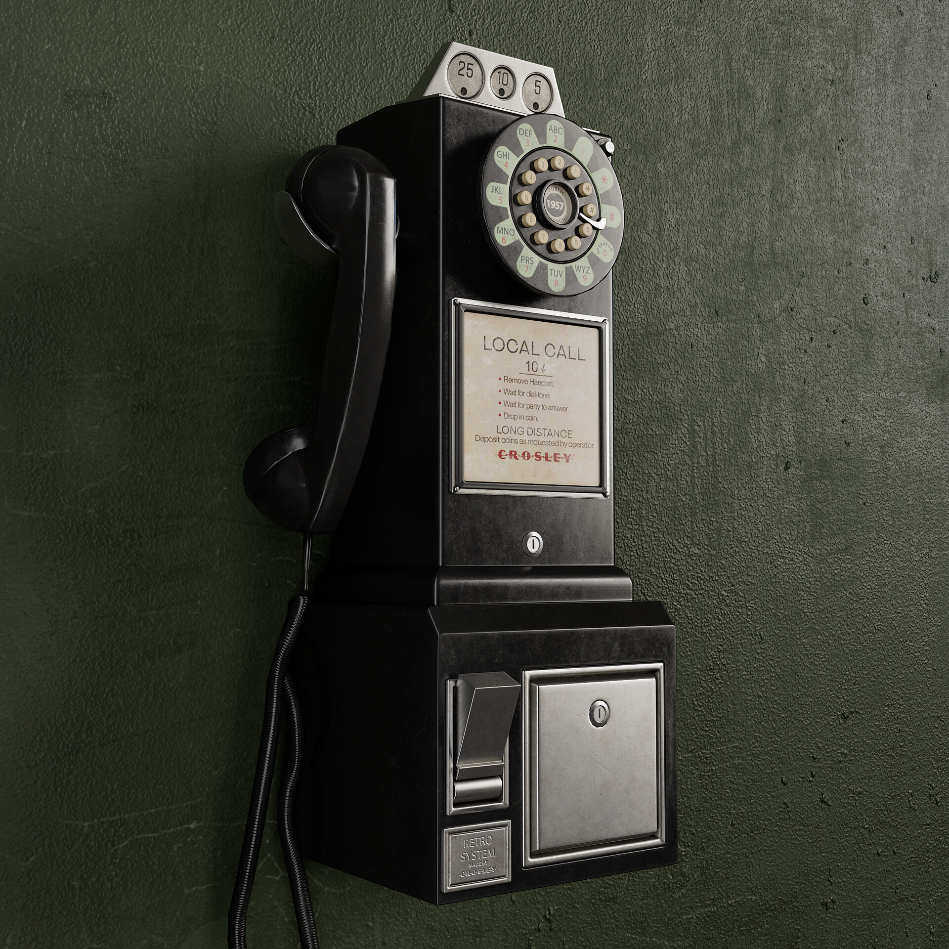ArtStation - Vintage Payphone