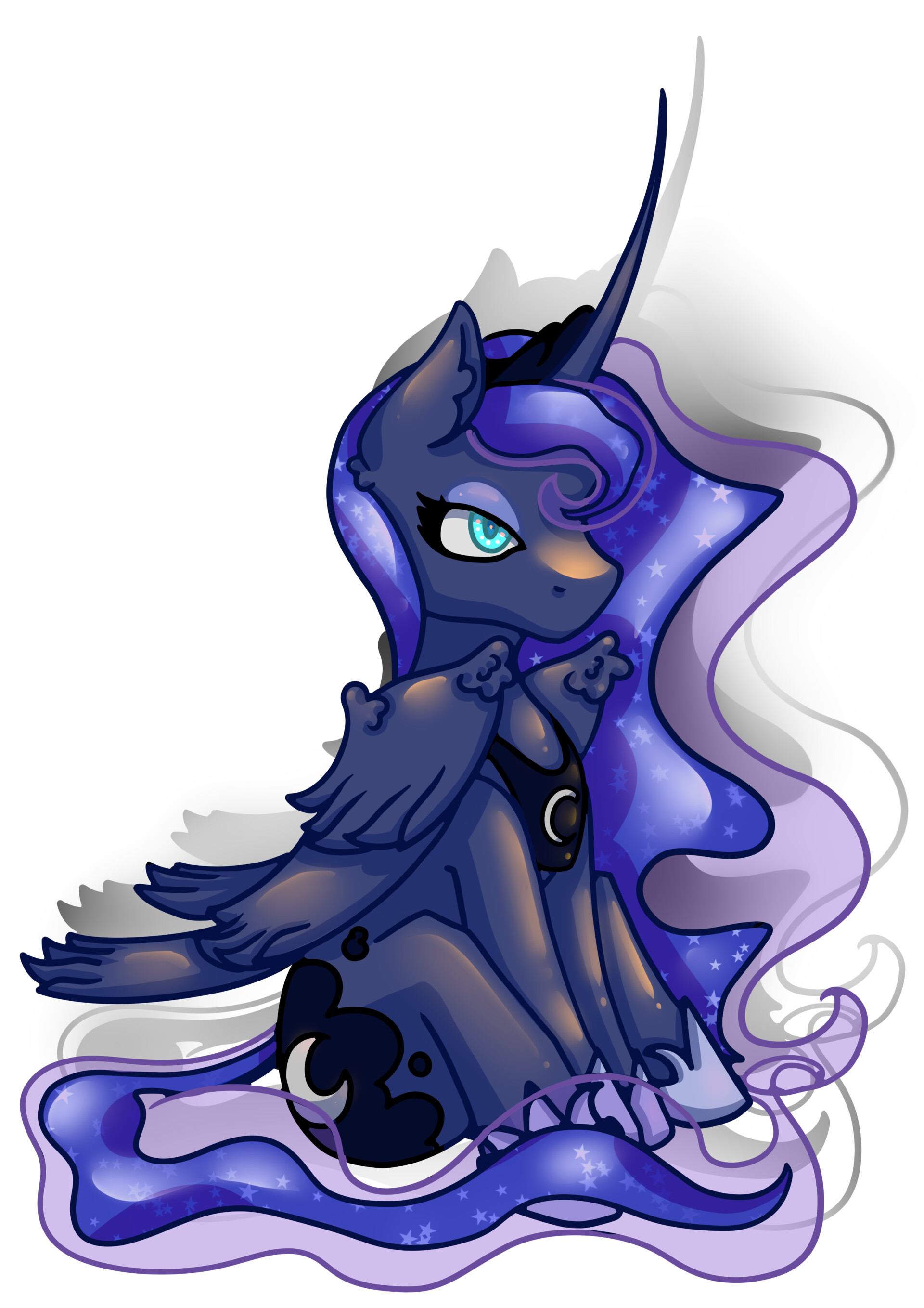 ArtStation - Mlp sitting artworks