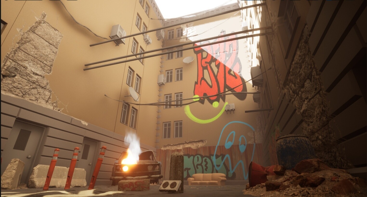 ArtStation - First Scene in Unreal Engine 5