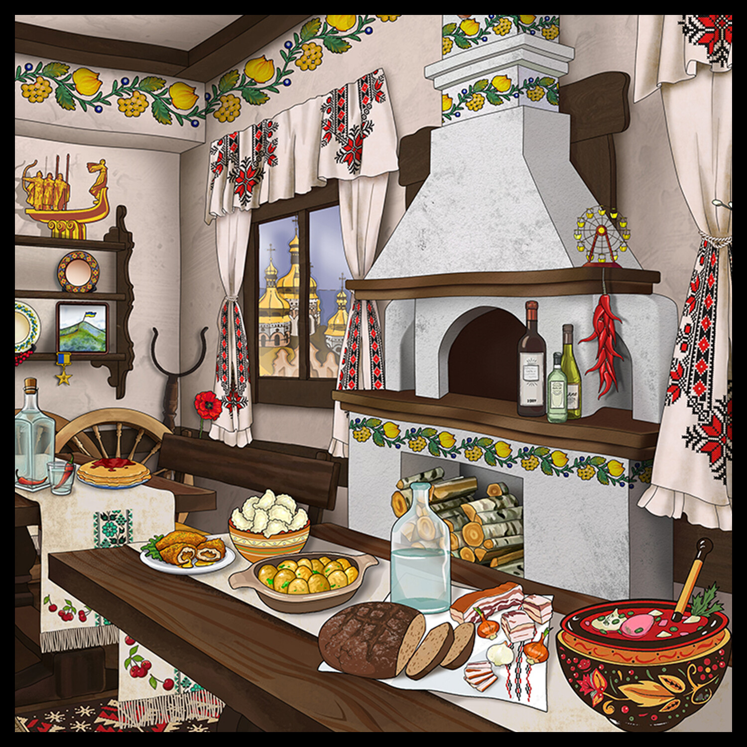 ArtStation - Ukrainian Restaurant