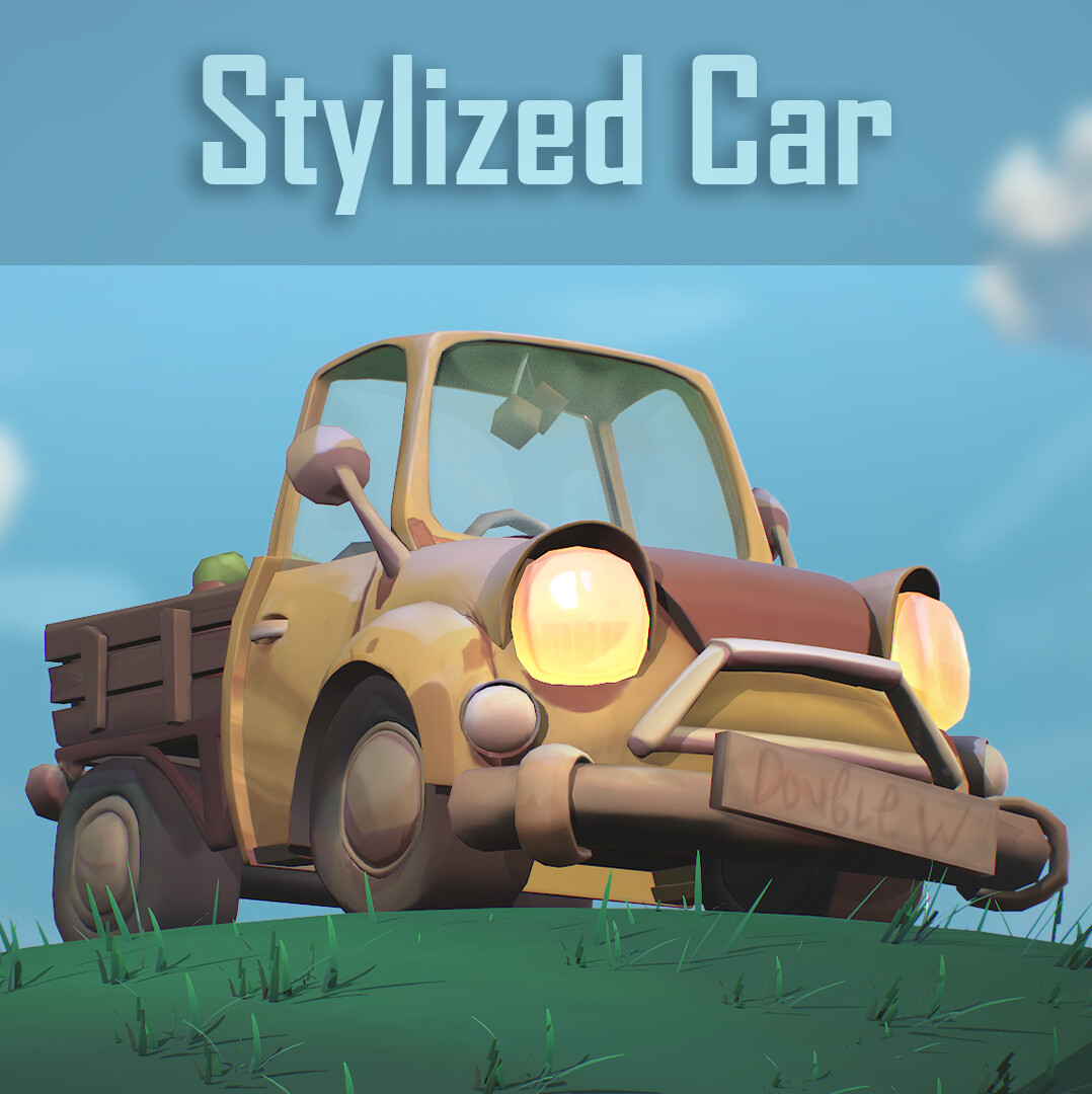 ArtStation - Stylized Car