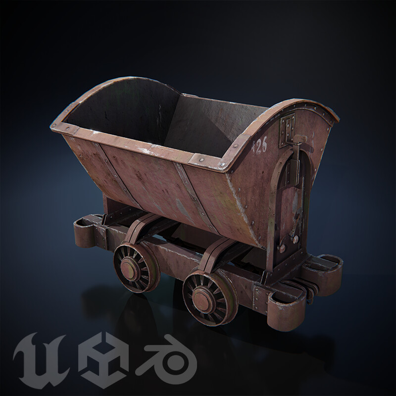 ArtStation - Minecart