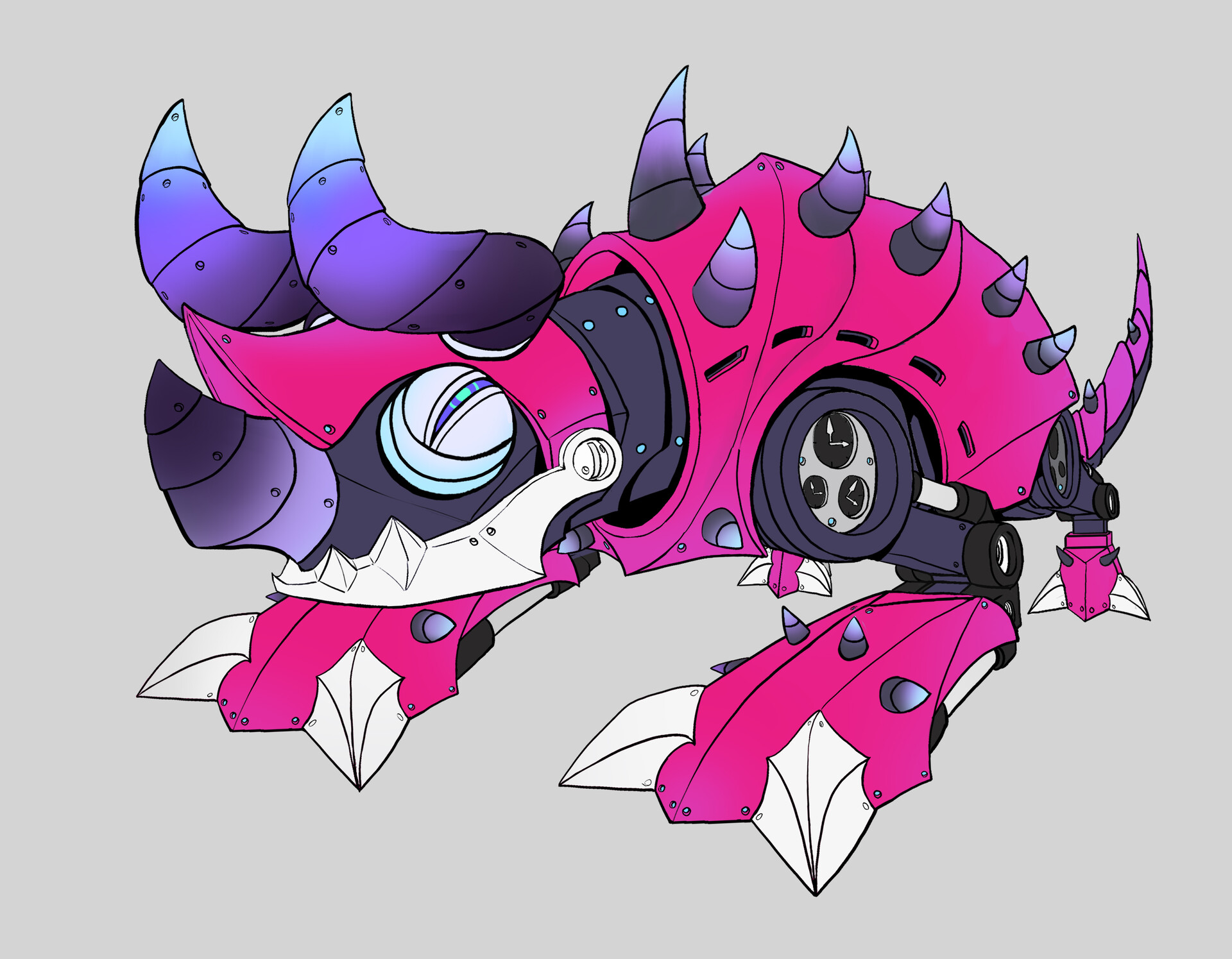 ArtStation - Clock - Creature Design