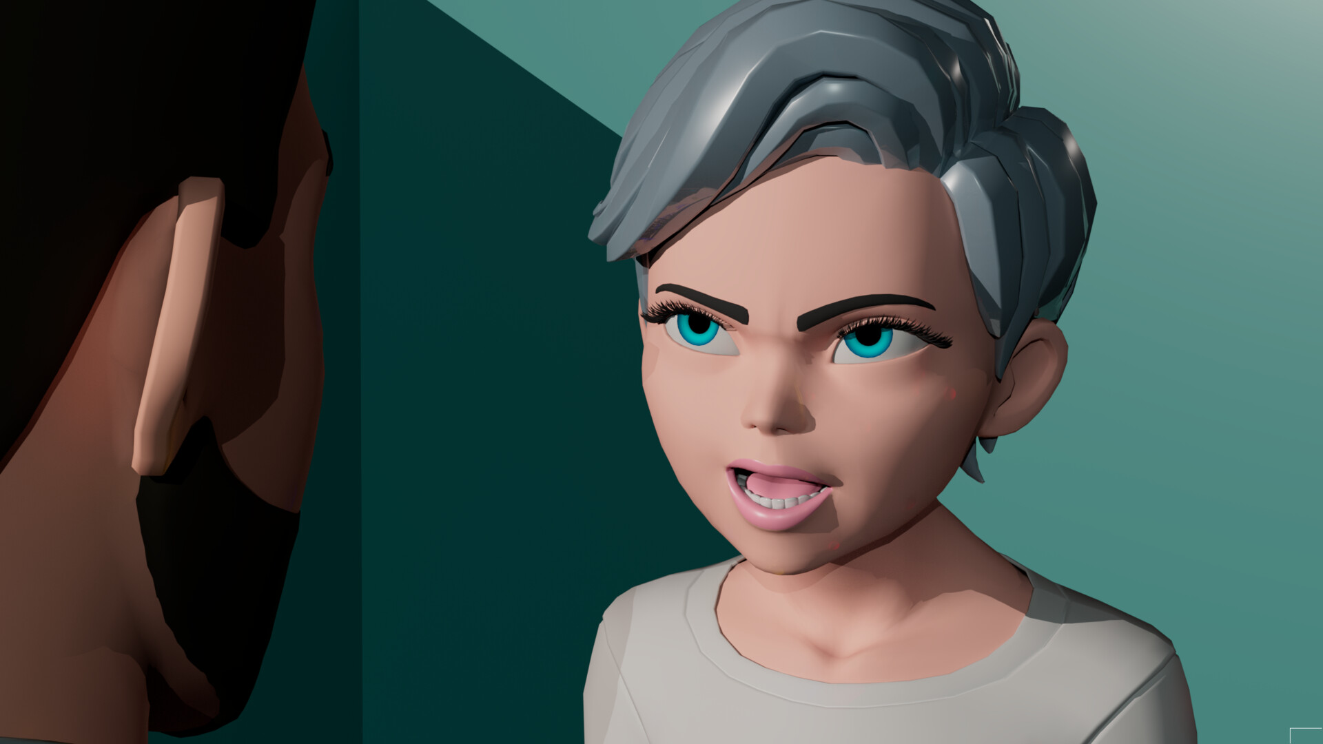 ArtStation - Facial animation practice 1 (realistic)