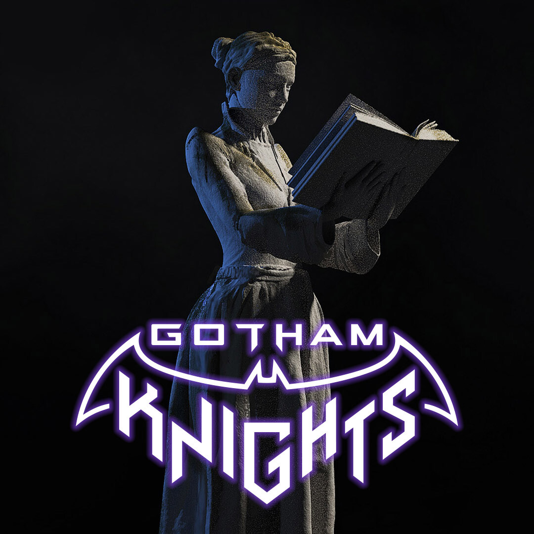ArtStation - Gotham Knights - University Courtyard