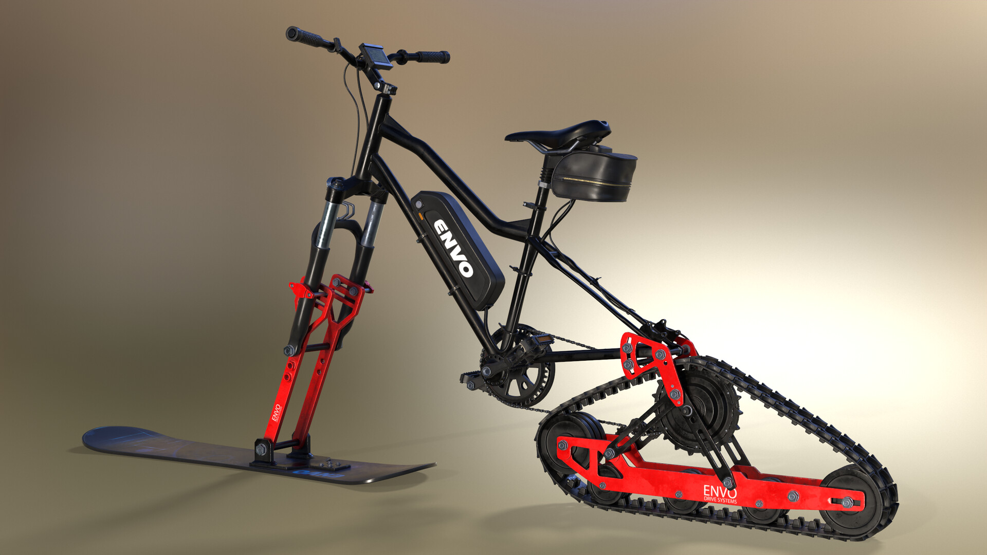 ArtStation - [2022] Envo SnowBike